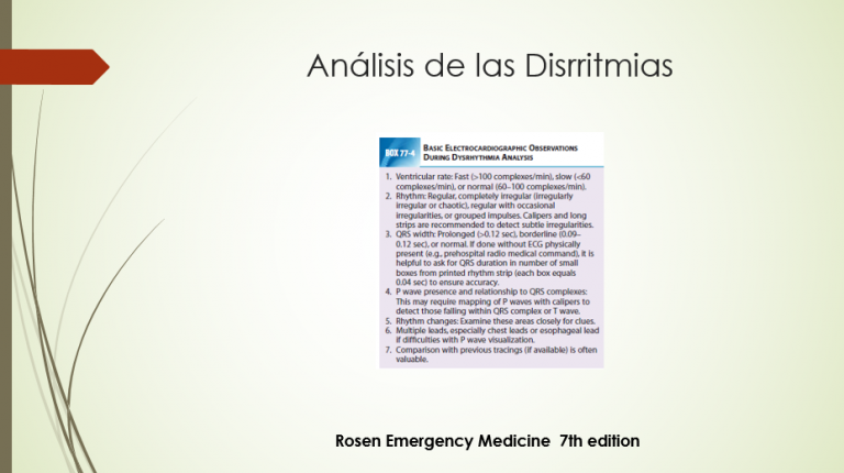 Emergencias Médicas: Arritmias Cardiacas – Gastro Mérida
